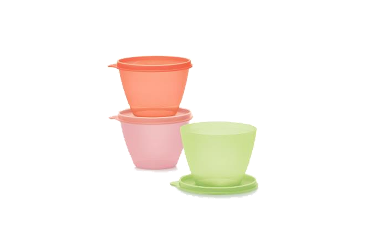 Set Boluri pentru frigider colorate 380 ml (3 buc) | eTupperware
